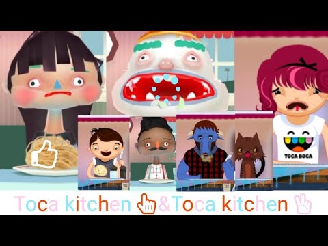 Toca kitchen 1 &Toca kitchen 2 - YouTube