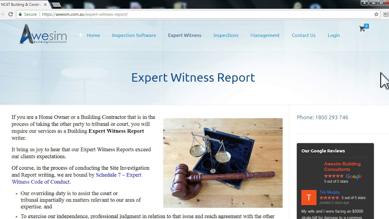 Expert Witness Report - YouTube