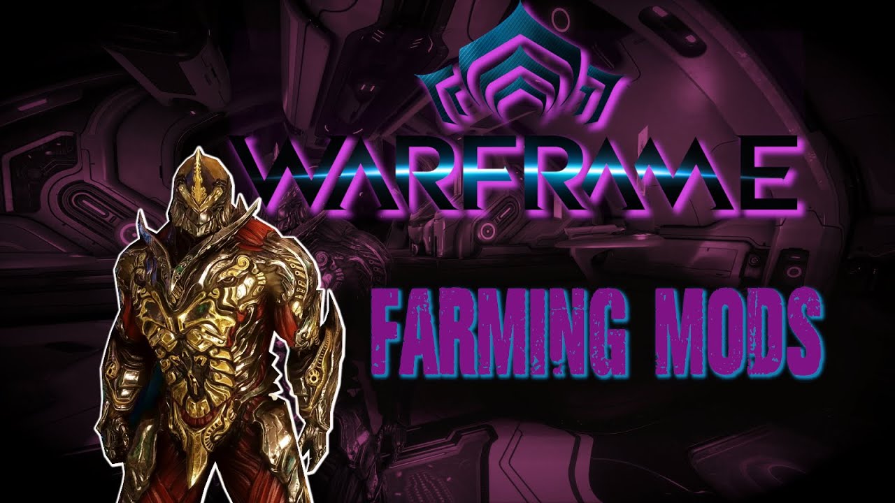 Warframe - farming for gold mods! - YouTube