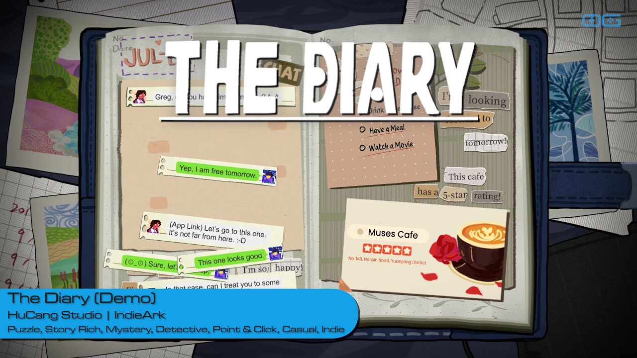 The Diary: Unveiling Secrets One Page at a Time (Demo Gameplay) - YouTube