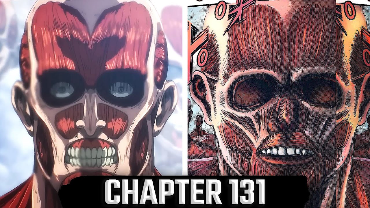 ANIME vs MANGA (CHAPTER 131) - ALL SCENES from Chapter 131 - Attack On ...