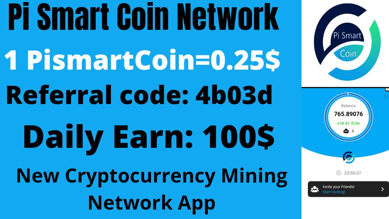 Pi Smart Coin Network || Pi smart Coin || Referral Code: 4b03d || # ...