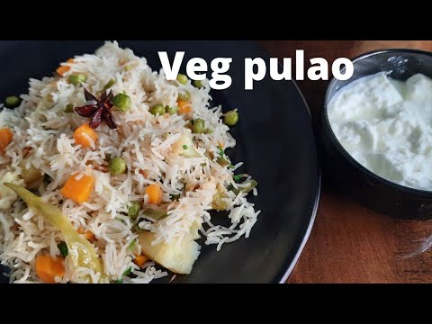 veg pulao recipe | veg pulao | वेज | how to make vegetable pulao ...