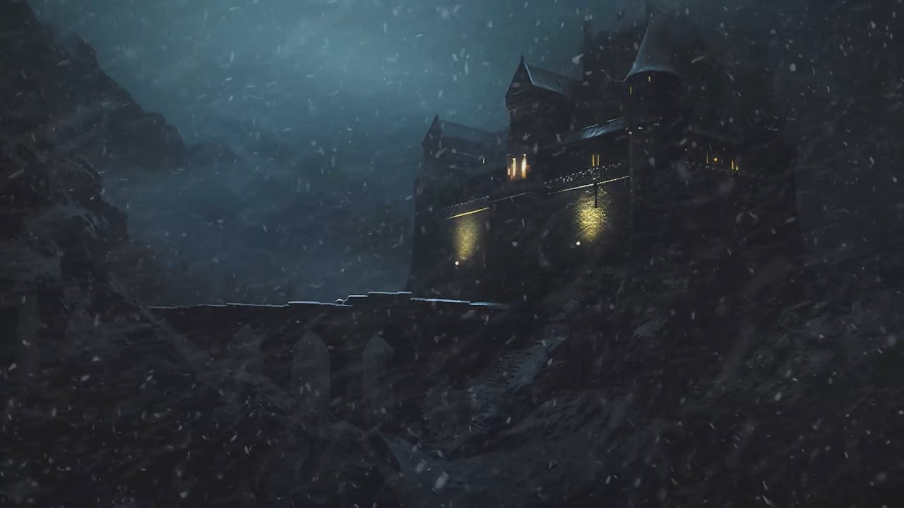 Blustery Gusts of Wind & Shuddering Snowstorm | Mighty Blizzard Sounds ...