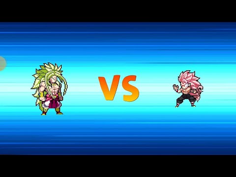 POWER WARRIORS BLACK GOKU SSJ 3 ROSE VS BROLY SSJ 3 LEGENDARY SUPER SAIYAN NEW GAMEPLAY VIDEO ...