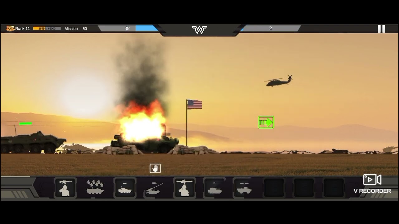 I play warzone commander - YouTube