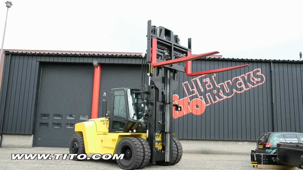 tito.com // Hyster H360HD2 lowering mast (3-stage), side-shifting and ...
