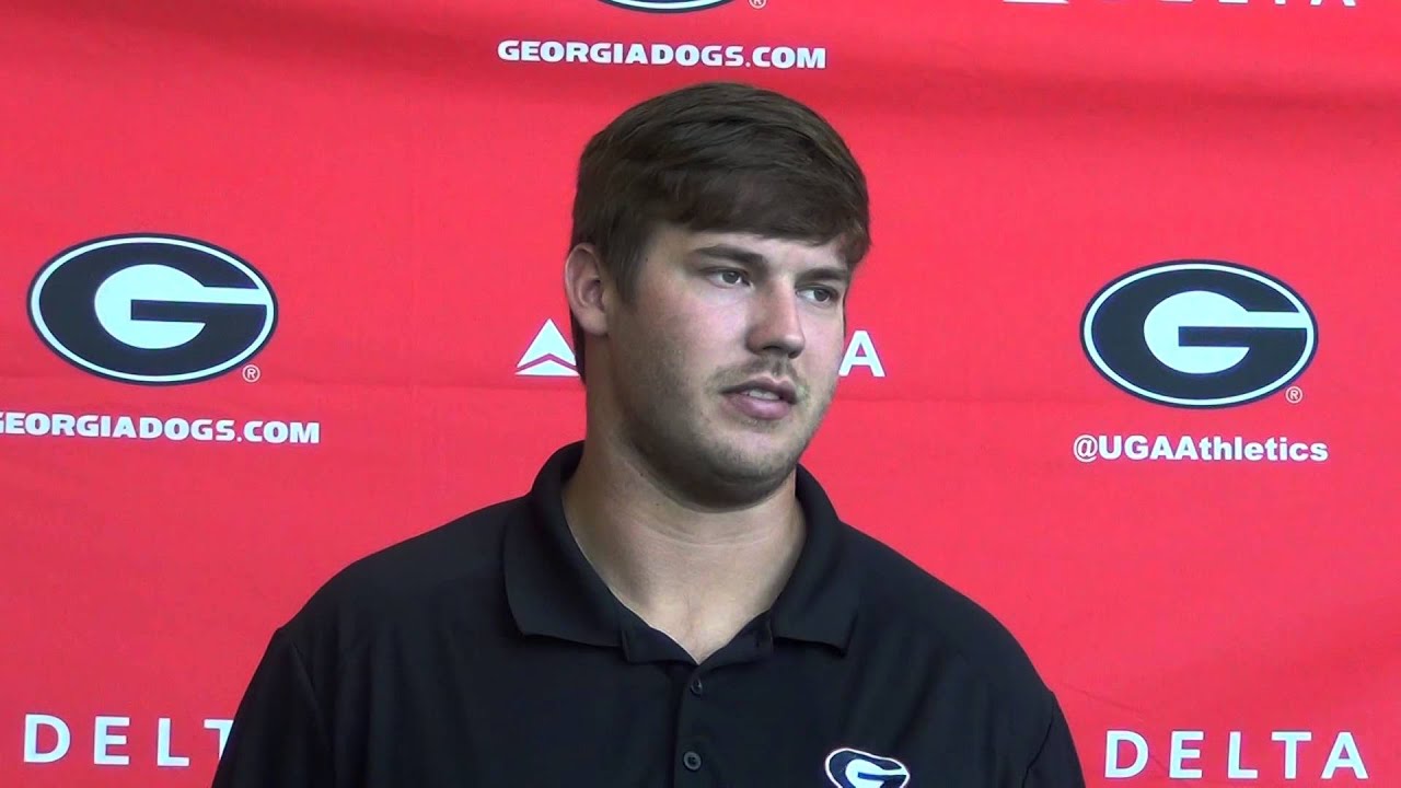 UGA Media Day (Troy week): Kolton Houston - YouTube