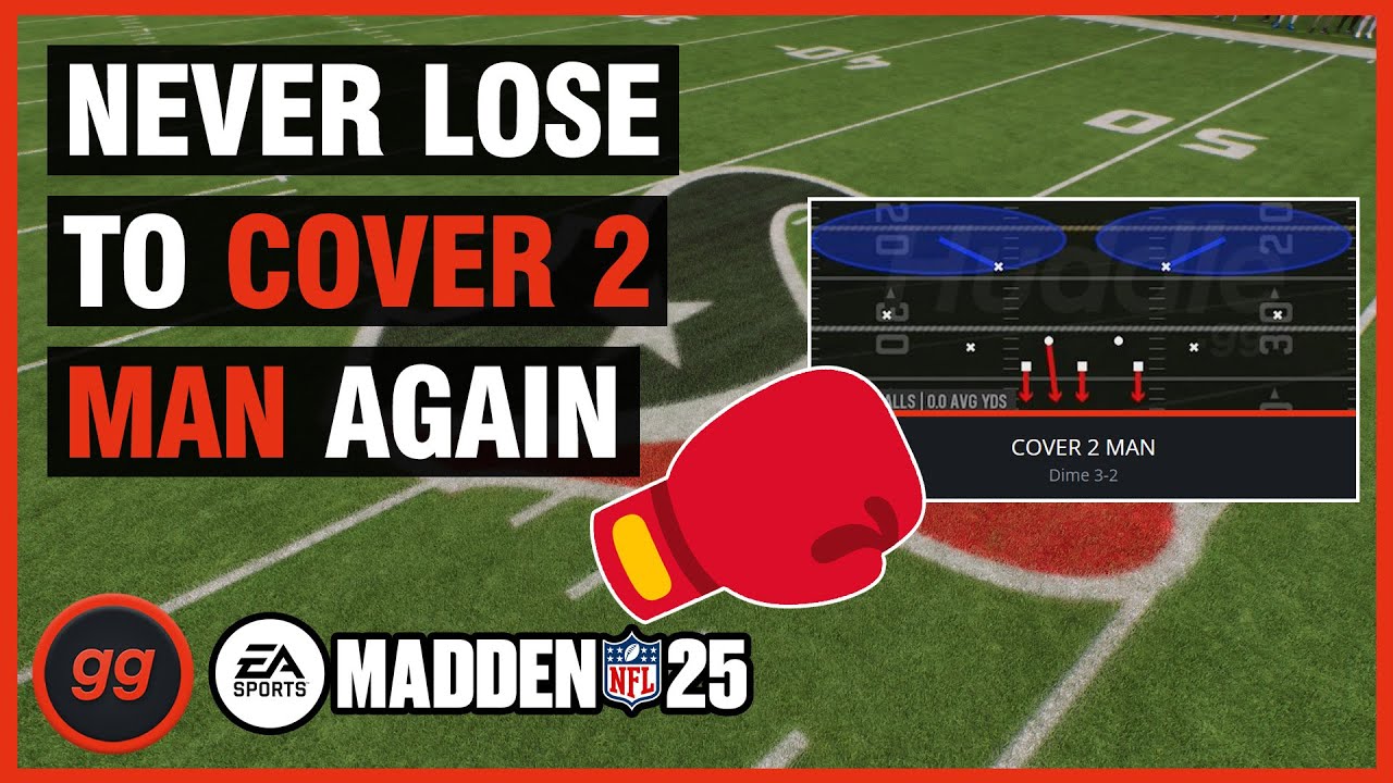 FIVE Ways to Easily BEAT COVER 2 MAN in Madden - YouTube
