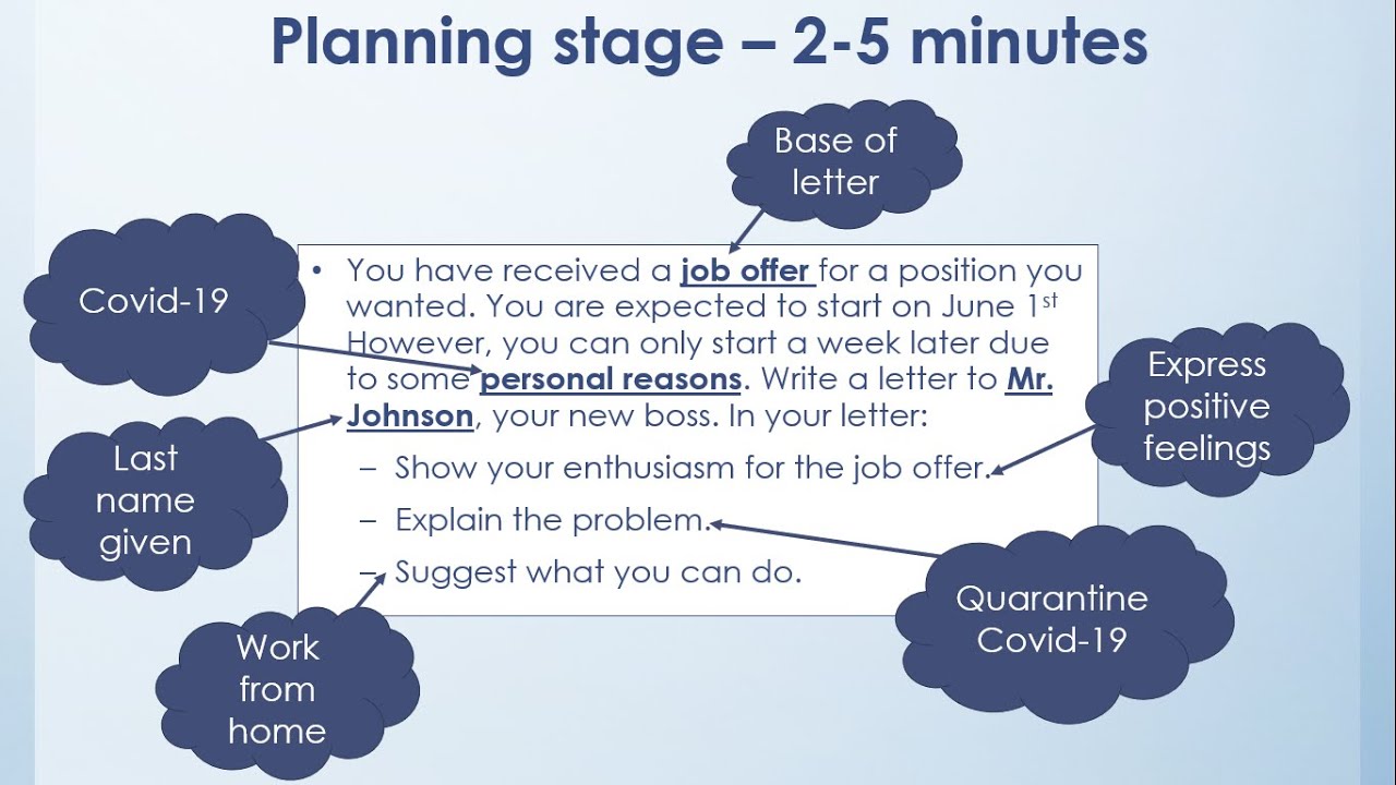 IELTS Writing - General - Task 1 - Semi Formal Letter - YouTube