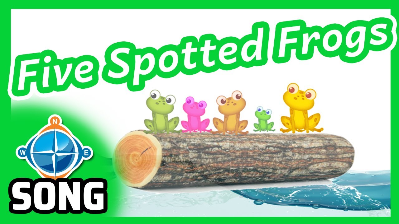 Five Spotted Frogs Song | Songs for Kids | CC#10 - YouTube