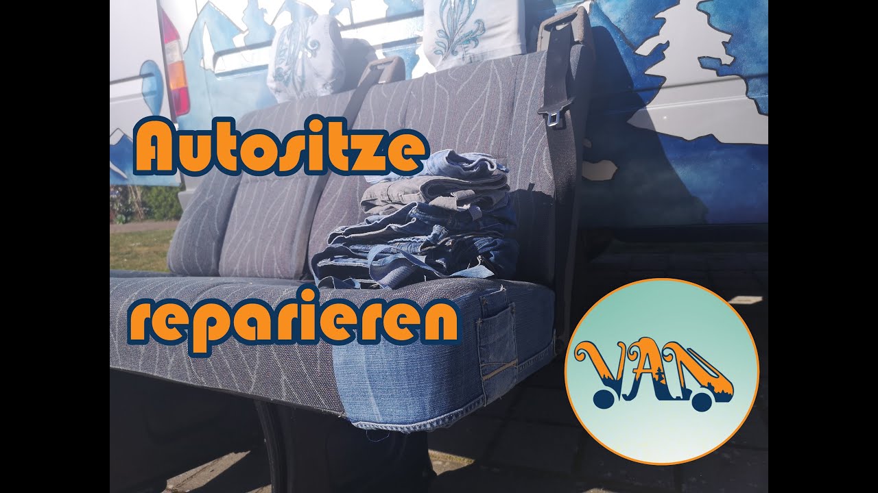 Autositze reparieren DIY Nähideen Sitzbezug, Kopfstütze & Sonnenblende ...