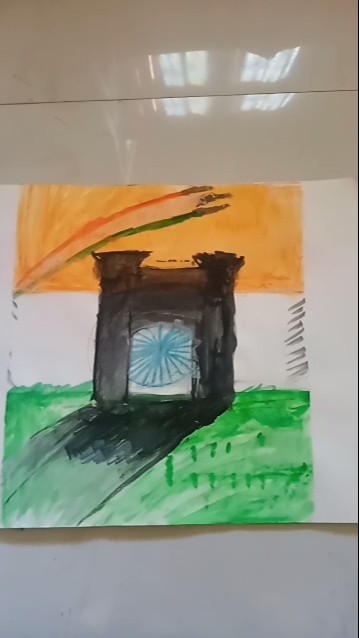,, Republic Day Tiranga Jhanda drawing#art 26 January Janu sry 🇮🇳 - YouTube