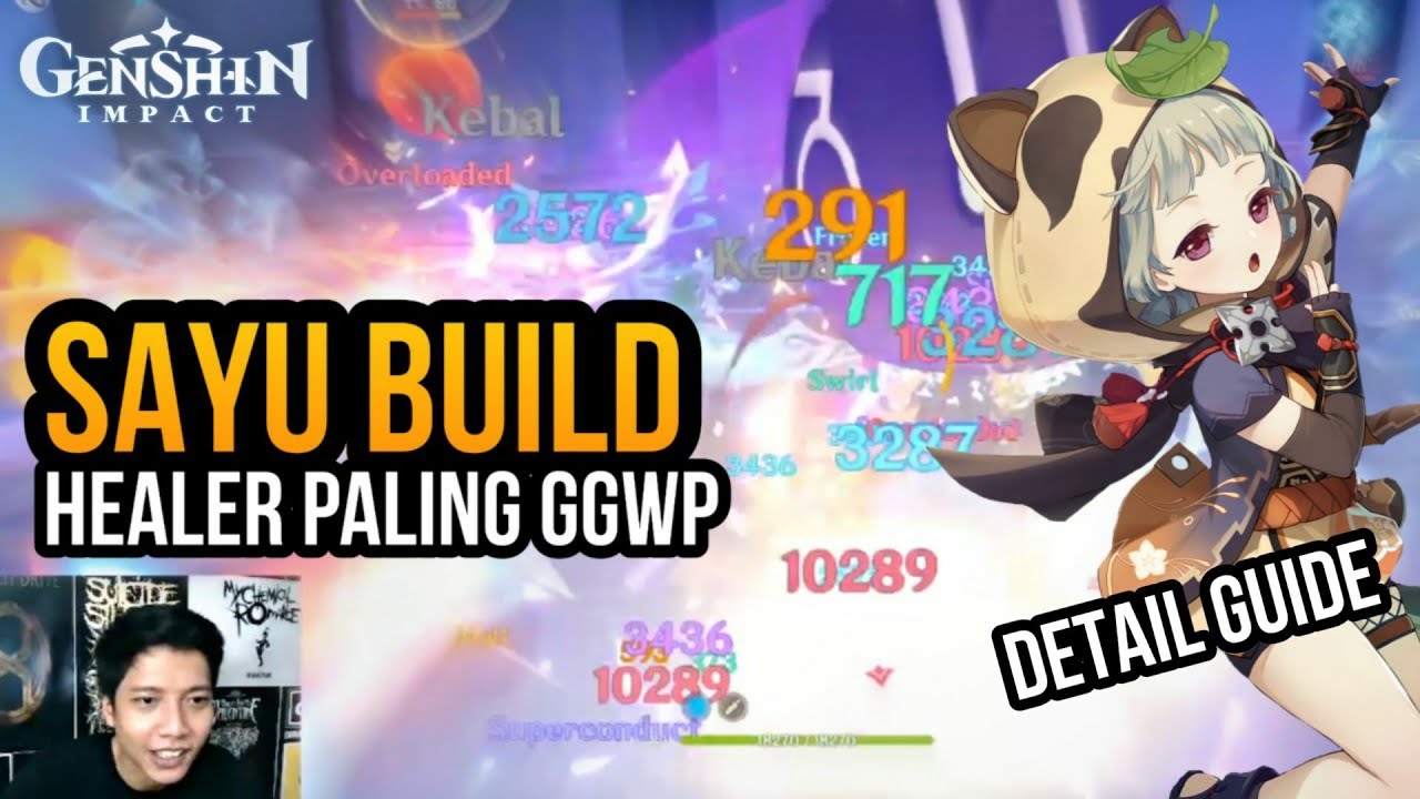 Bahas Build Sayu Lengkap ! Langsung Gacha | Topup Genshin Aman di ...