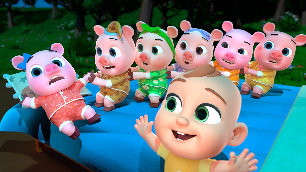 Ten Piggies in the Bed + MORE Lalafun Nursery Rhymes & Kids Songs - YouTube