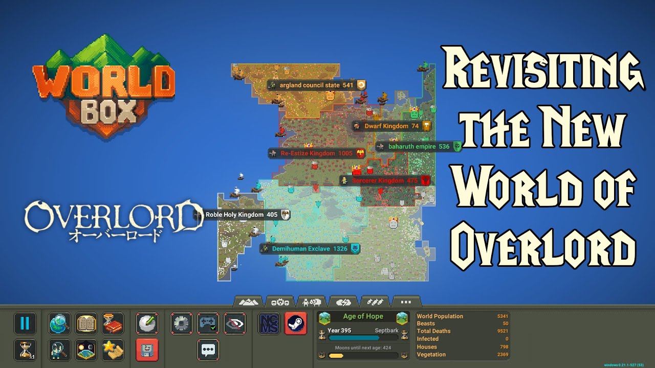 [Worldbox] Revisiting the New World of Overlord - Worldbox World ...