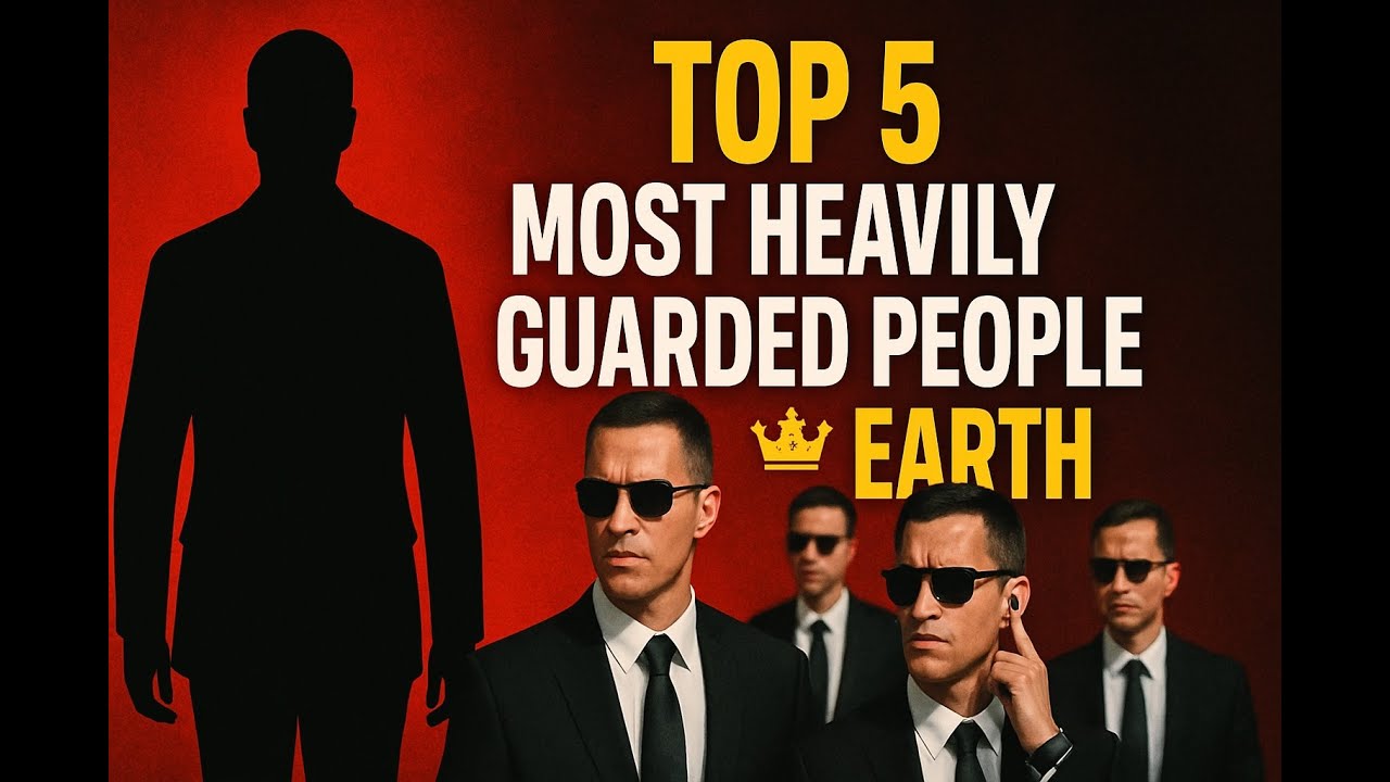Top 5 Most Heavily Guarded People on Earth – You Won't Believe Their ...