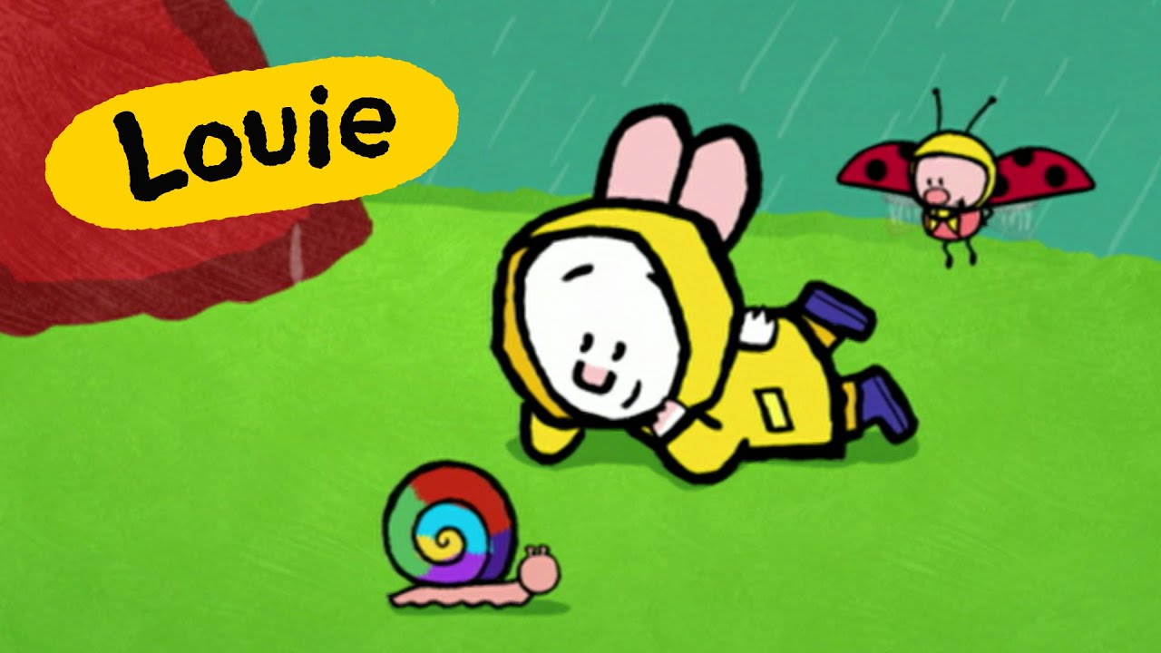 Draw me a Snail 🐌 LOUIE | Cartoons for Kids in English | Compilation ...