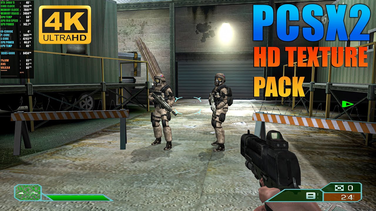 Area 51 - ( PCSX2 4K 60FPS ) + HD Texture Pack | Playable ️ | PS2 ...