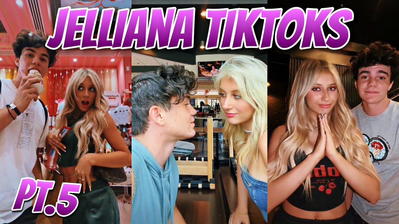 ALL JELLIANA TIKTOKS PART 5!!💜 | The Squad Updates - YouTube