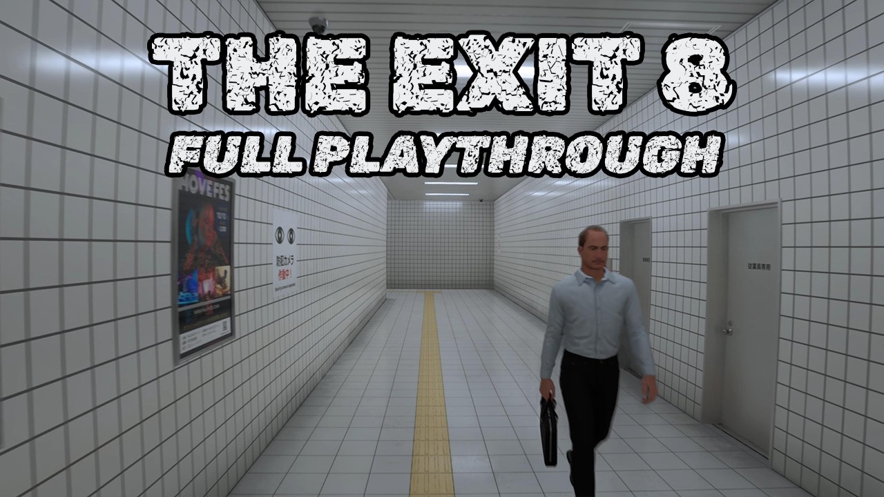 The Exit 8 | Full Playthrough with No Commentary Gameplay | Anomaly ...