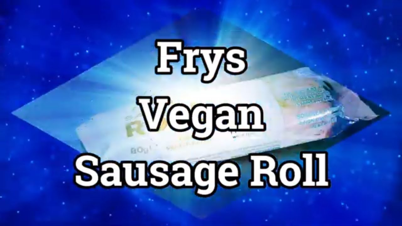 Frys Vegan Sausage Roll - 100% Meat Free 80g - YouTube