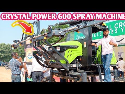स्प्रे मशीन कम प्राइस में Crystal 600 Litre Boom Sprayer Machine Price ...