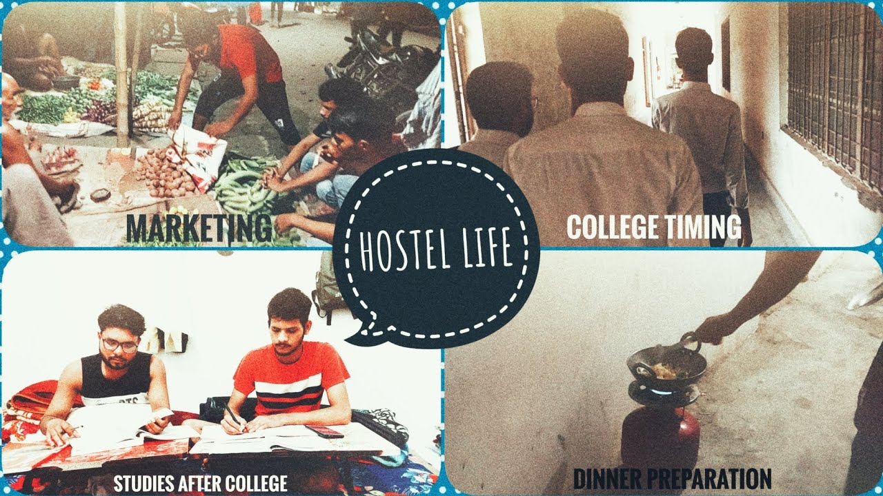 A DAY IN A LIFE OF HOSTELER BOYS - YouTube