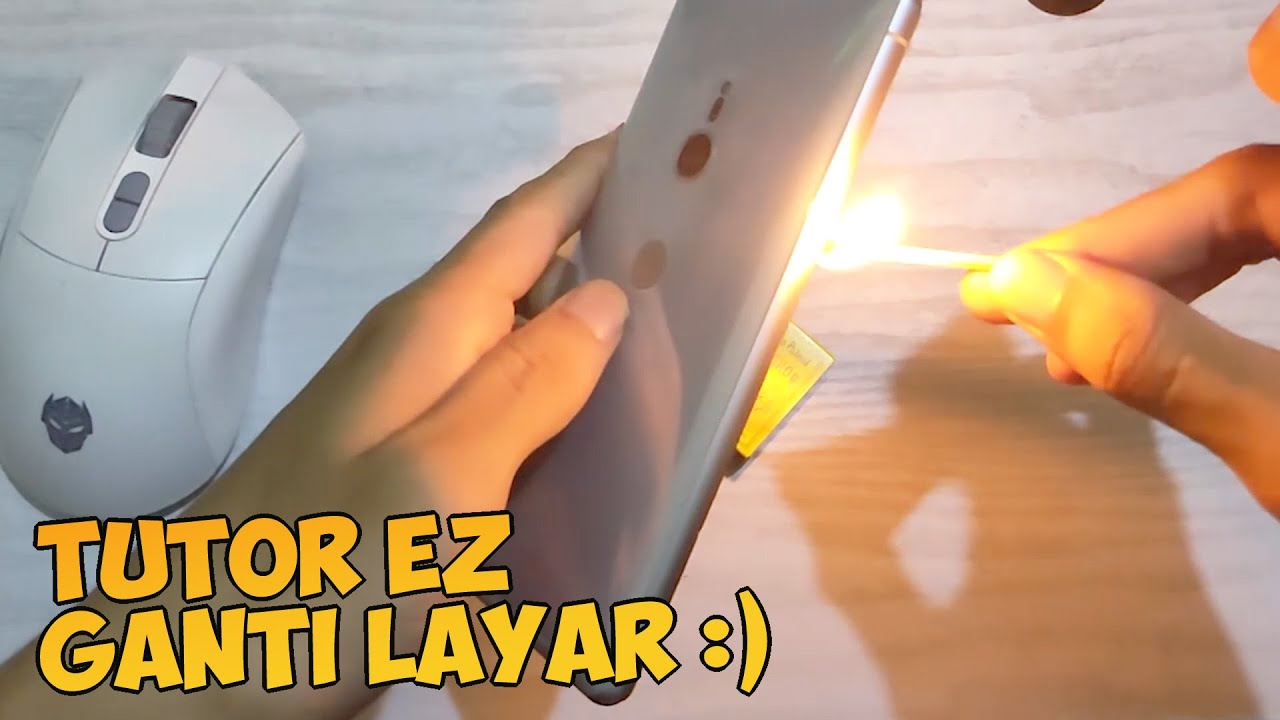 Cara Ganti Layar HP retak yang sangat amat mudah hehe - sony xz2 - YouTube