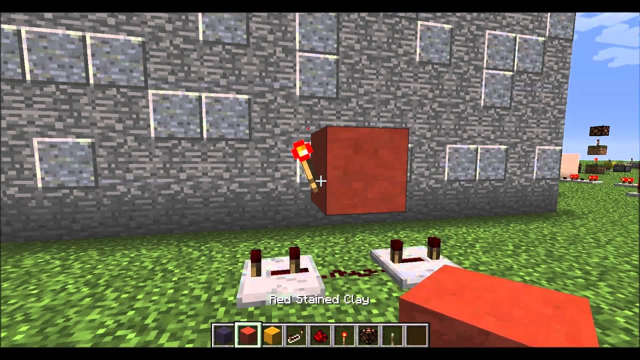 Minecraft - Pistonless Dual Edge Monostable Circuit! - YouTube