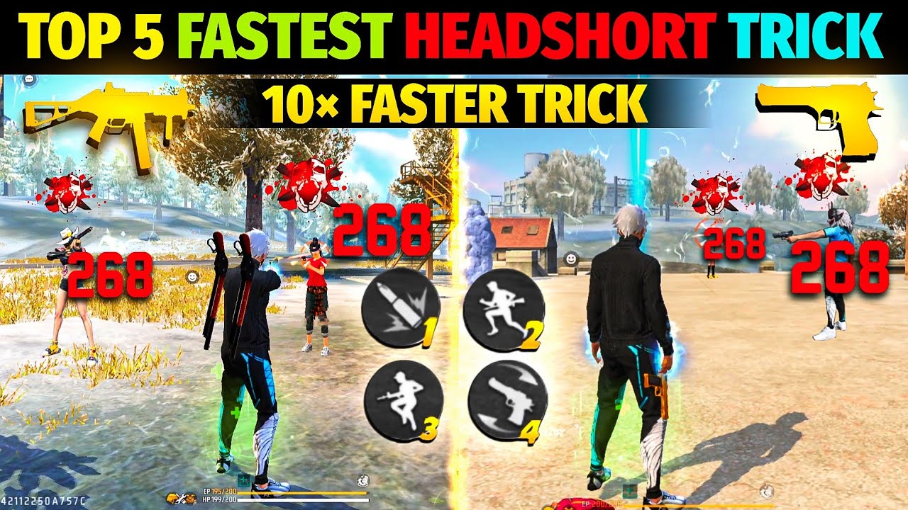 Free Fire Auto Headshot Trick 2023 Sensitivity | 2gb, 4gb, 6gb Ram ...