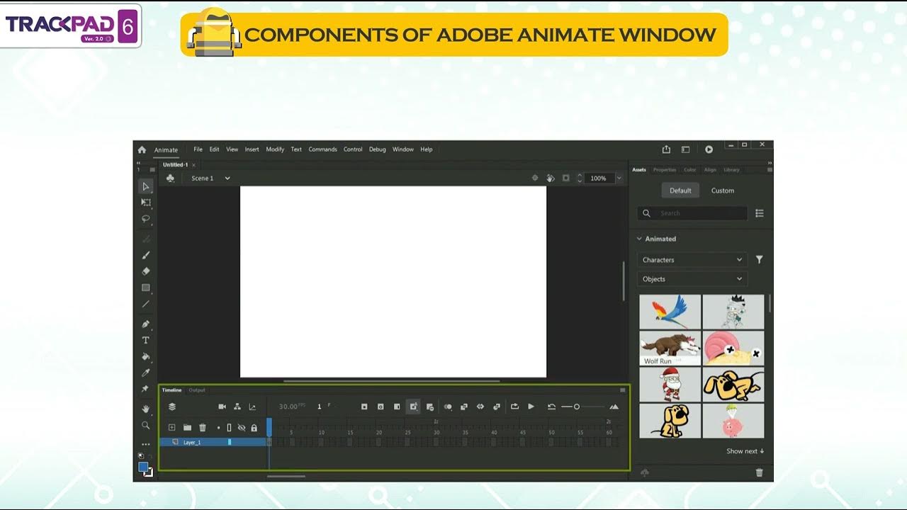 𝐂𝐨𝐦𝐩𝐨𝐧𝐞𝐧𝐭𝐬 𝐨𝐟 𝐀𝐝𝐨𝐛𝐞 𝐀𝐧𝐢𝐦𝐚𝐭𝐞 𝐖𝐢𝐧𝐝𝐨𝐰 |𝐂𝐡 𝟎𝟒|𝐓𝐫𝐚𝐜𝐤𝐩𝐚𝐝 𝐕𝐞𝐫 𝟐.𝟎|𝐂𝐥𝐚𝐬𝐬 𝟎𝟔 - YouTube