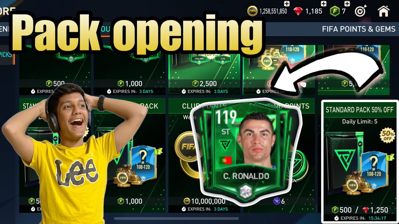 1250 Gems Founders Event Pack Opening Can I Get C Ronaldo Fifa