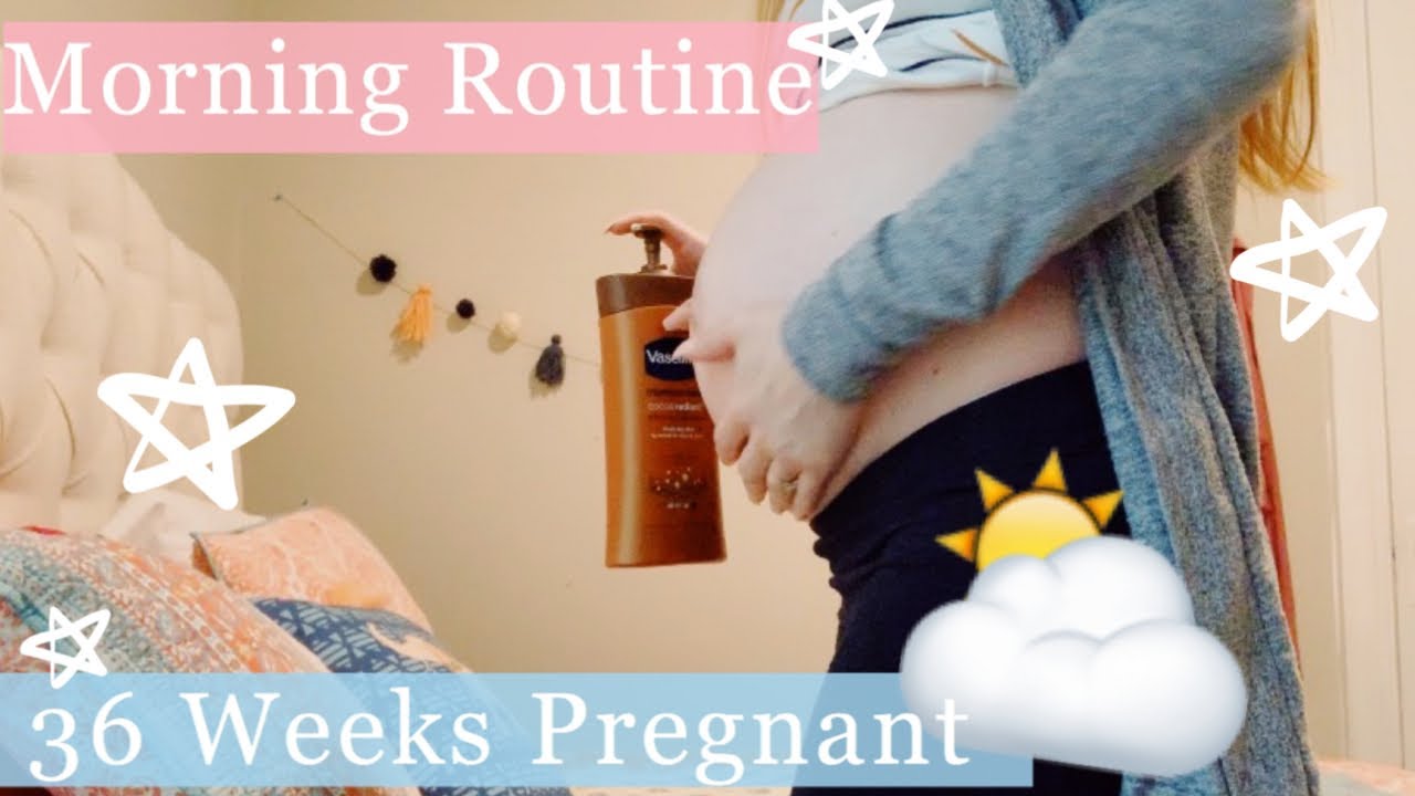 PREGNANT MORNING ROUTINE 2019 | YOUNG MOM MORNING ROUTINE - YouTube