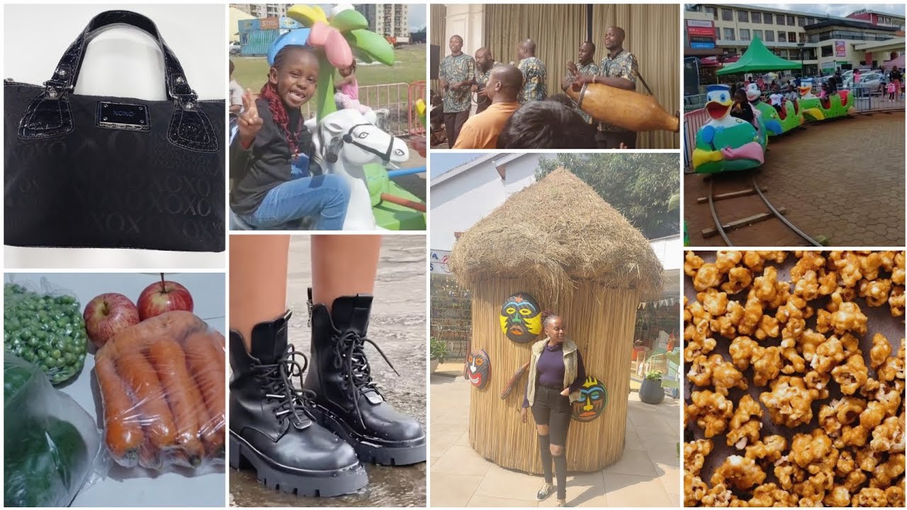 Shopping Haul|Fridge organization |Luhya Night Snippets|Kids playground ...