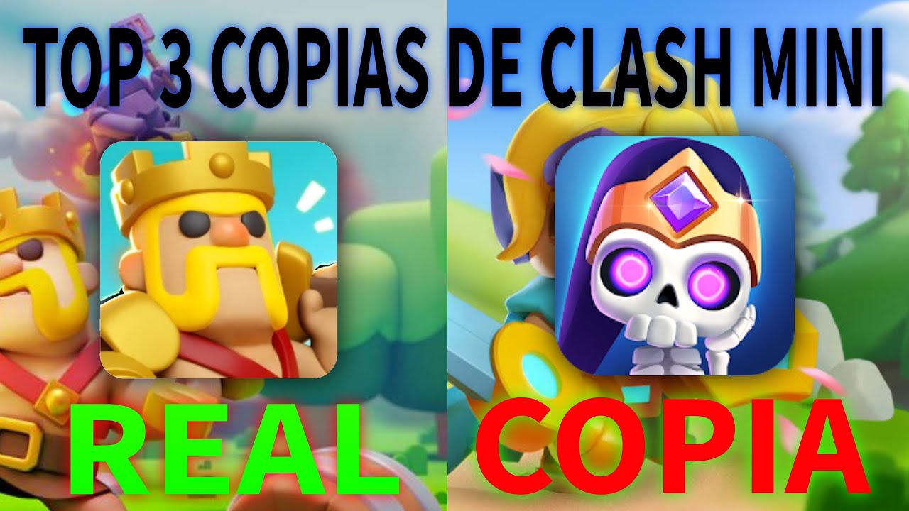 TOP 3 MEJORES COPIAS DE CLASH MINI PARA JUGARLAS CUANDO LO BORREN ...