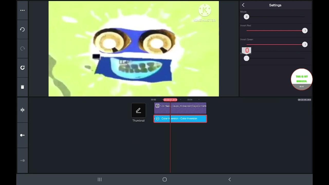 How to make RGB to BGR on Kinemaster - YouTube