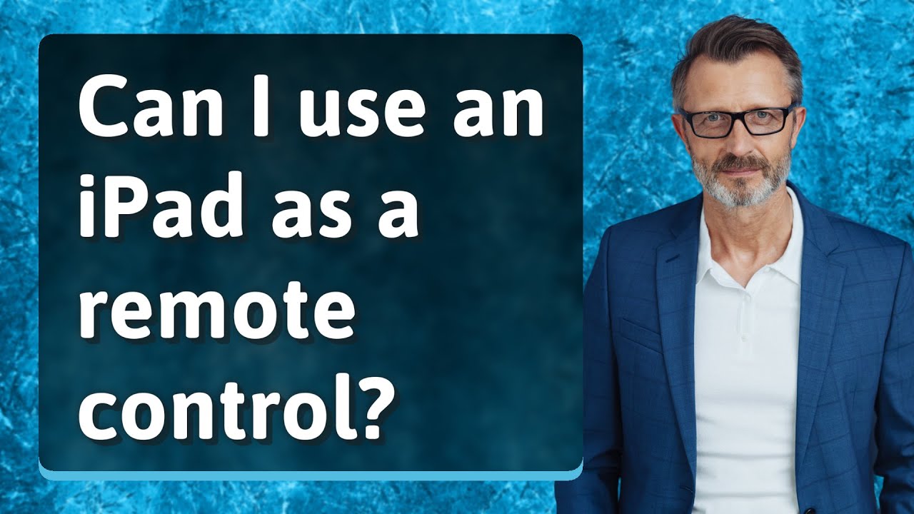 Can I use an iPad as a remote control? - YouTube