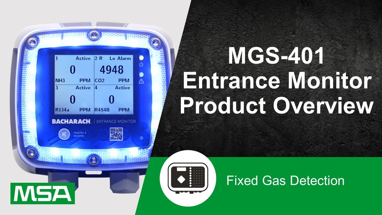 MGS 401 Entrance Monitor product knowledge - YouTube