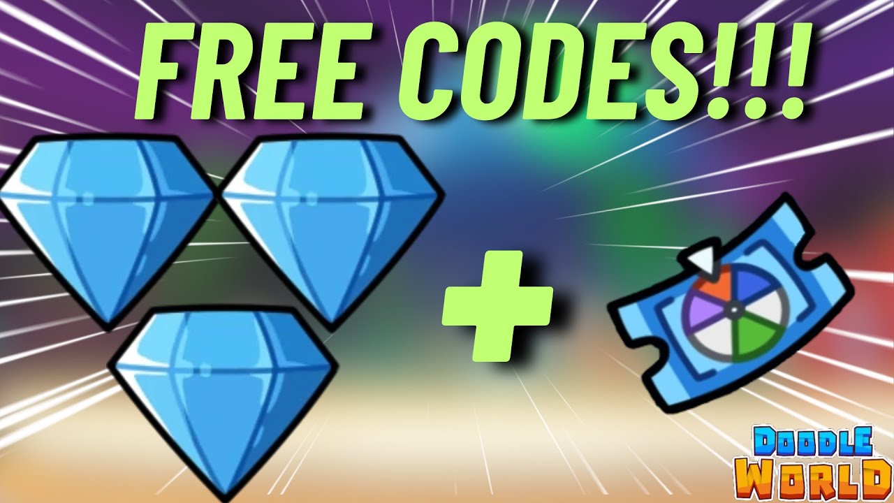 *NEW* GEM Code in Doodle World - YouTube