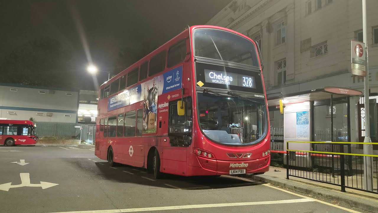 FRV: Metroline London Bus Route 328 | Golders Green - Chelsea, Worlds ...
