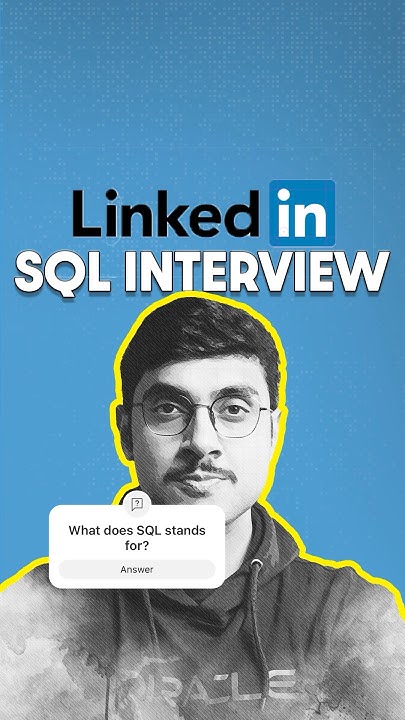 LinkedIn SQL Interview Question: Identifying Top Talent #sqlinterview - YouTube