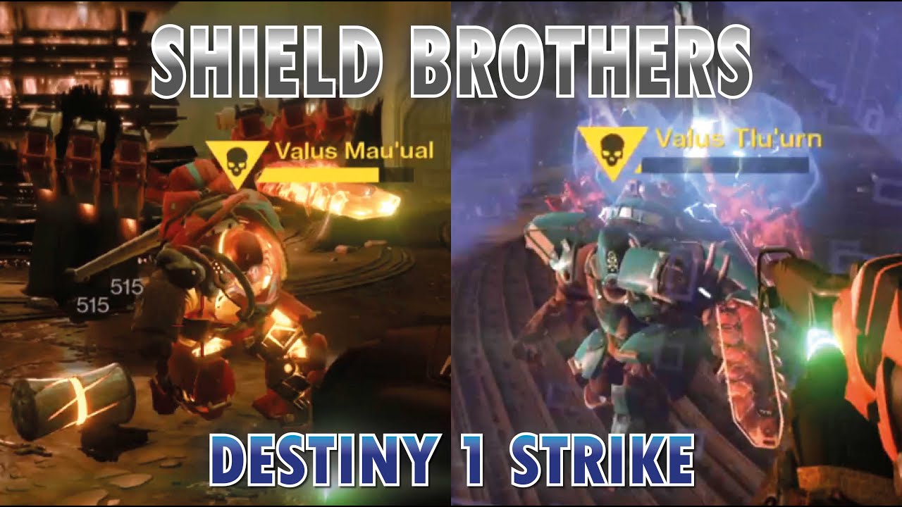 Shield Brothers Strike - Dreadnaught - Destiny 1 - YouTube