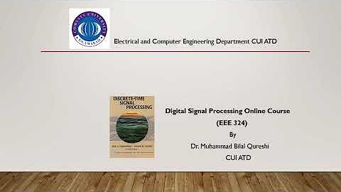 Digital Signal Processing - Chapter # 2 - Discrete Time Signals & Systems - YouTube
