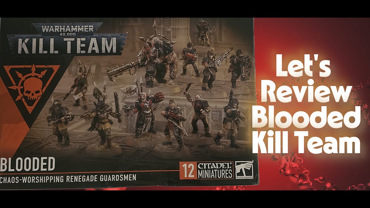 Let's Review Blooded Kill Team - YouTube
