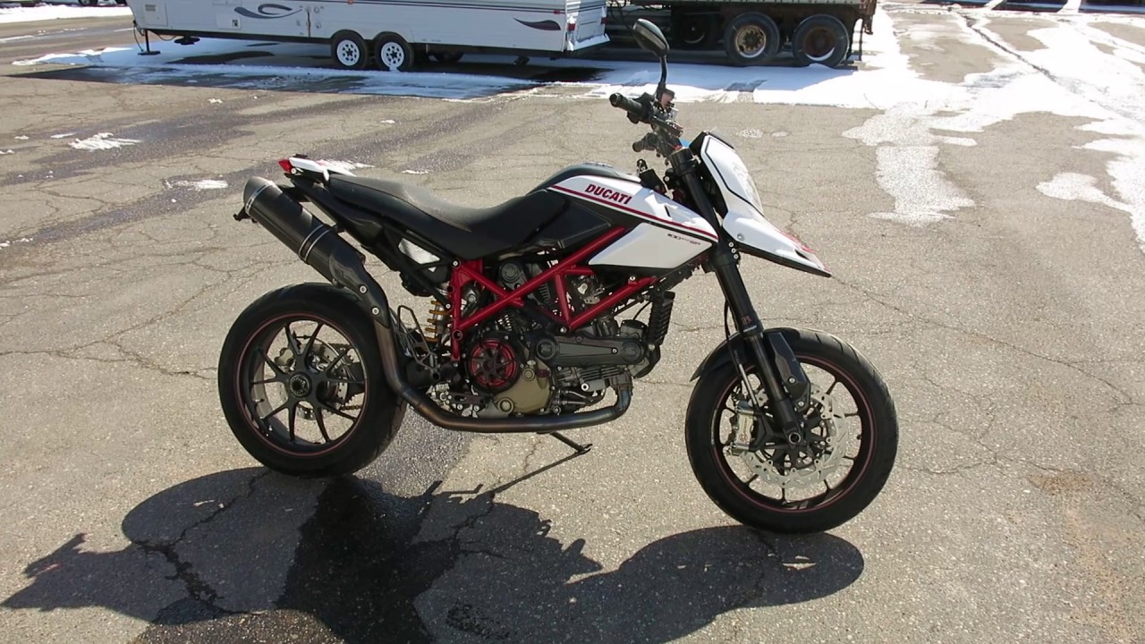 Lot 43 - 2010 Ducati Hypermotard 1100 EVO SP Motorcycle - YouTube