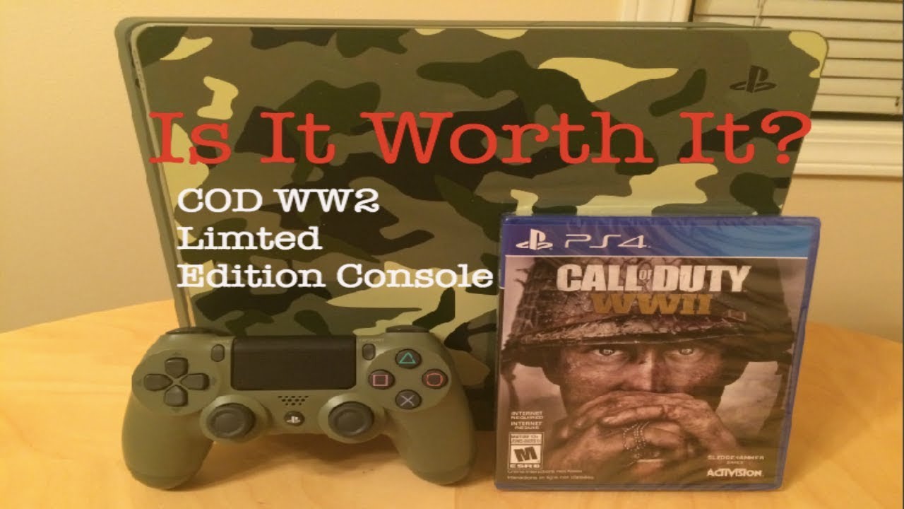 Call of Duty WW2 Ps4 Bundle review - YouTube