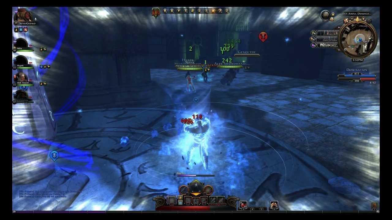 Gameplay FR : Neverwinter Online découverte PvP Mage - YouTube