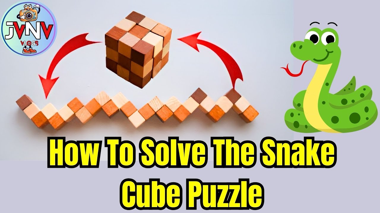 How to #Solve The #Snake #Cube #Puzzle - YouTube