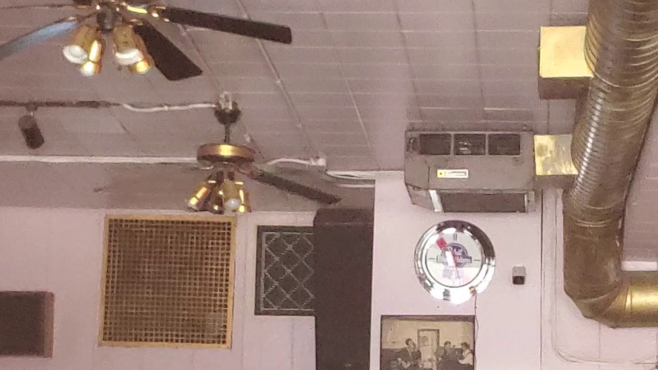 52" Encon Art Deco Ceiling Fans. - YouTube